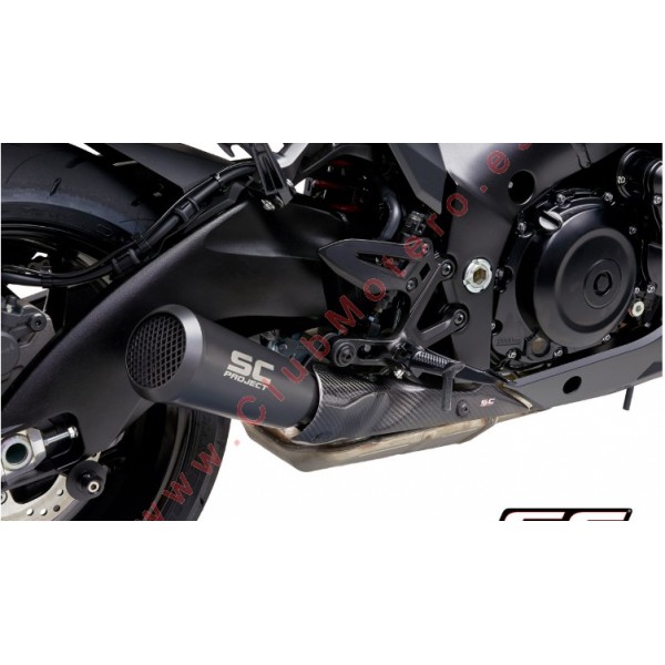 Escape SC Project CR-T, con malla de titanio en la tubería de salida ...