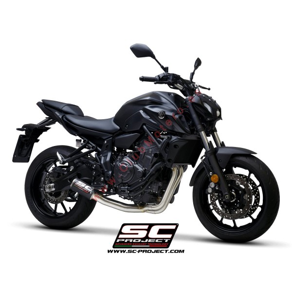 Escape SC-Project CR-T carbono YAMAHA MT 07 2021/2023 RACING